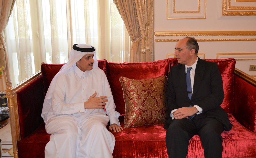 QIIB Chairman receives British Minister for Investment | The Peninsula ...