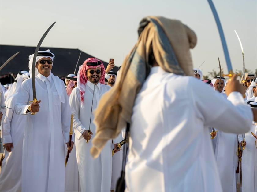 Amir participates in Qatar's Arda | The Peninsula Qatar
