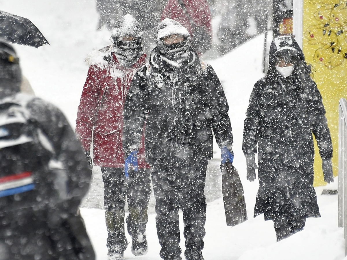 Severest cold spell so far this season forecast to hit Japan | The ...