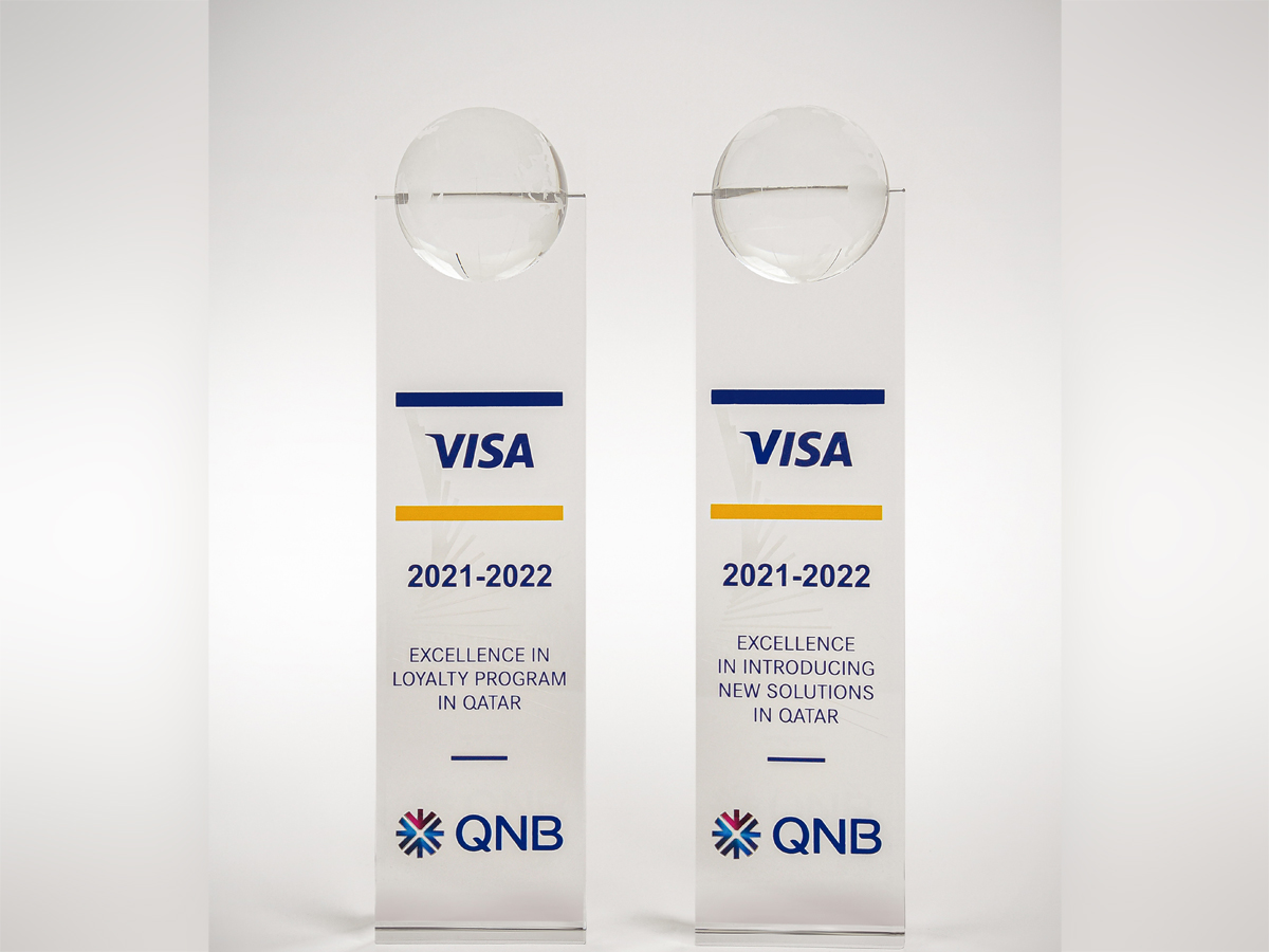 QNB receives prestigious awards from Visa | The Peninsula Qatar