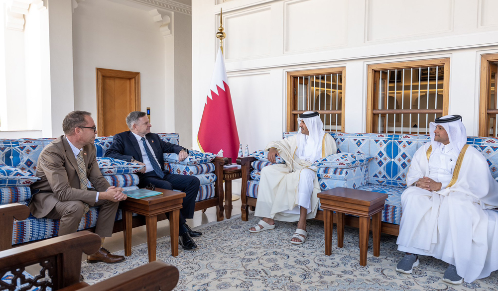 Amir receives Swiss Ambassador | The Peninsula Qatar