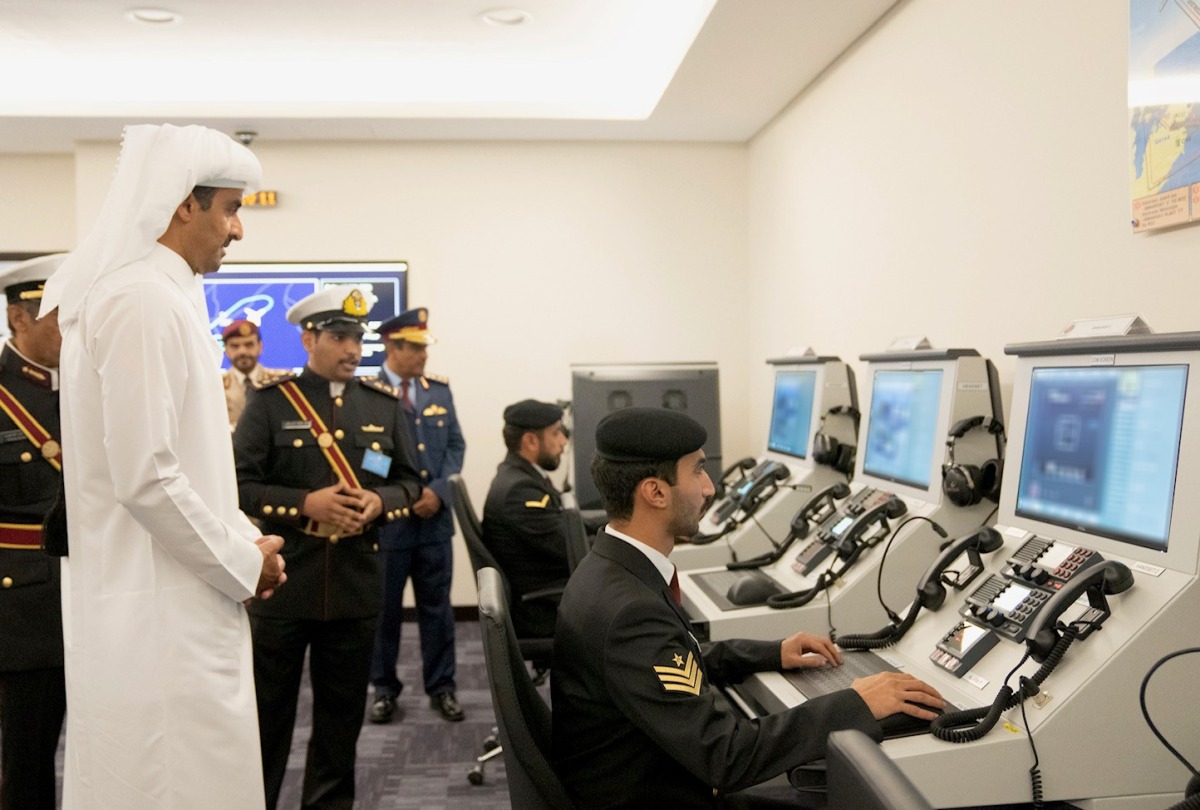 Amir inaugurates Mohammed bin Ghanim Al-Ghanim Naval Academy | The ...