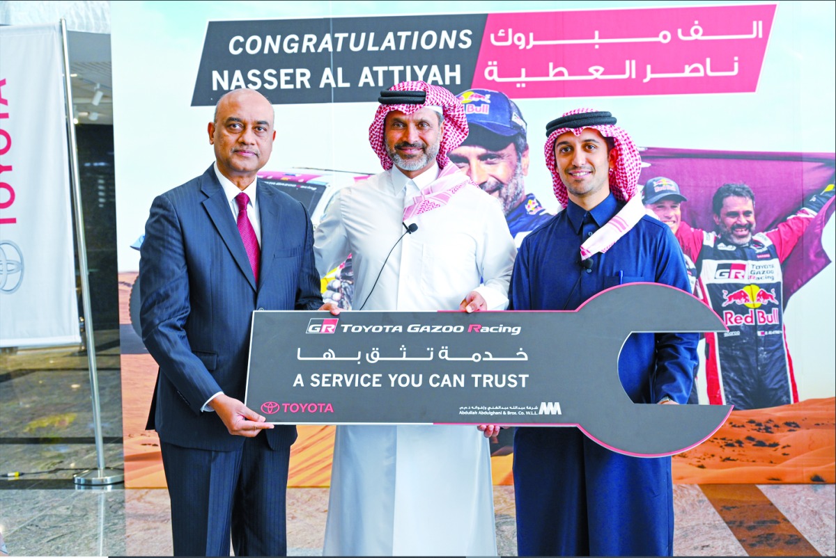 AAB honors Al Attiyah for winning Dakar Rally for fifth time | The ...