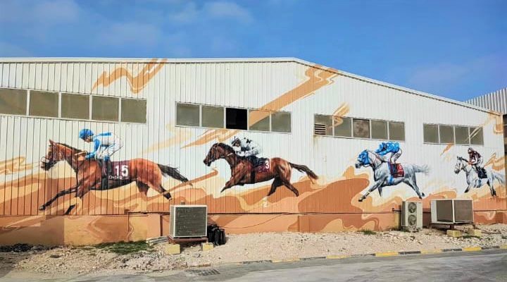 Ashghal unveils murals in celebration of equestrian sport - Digital ...