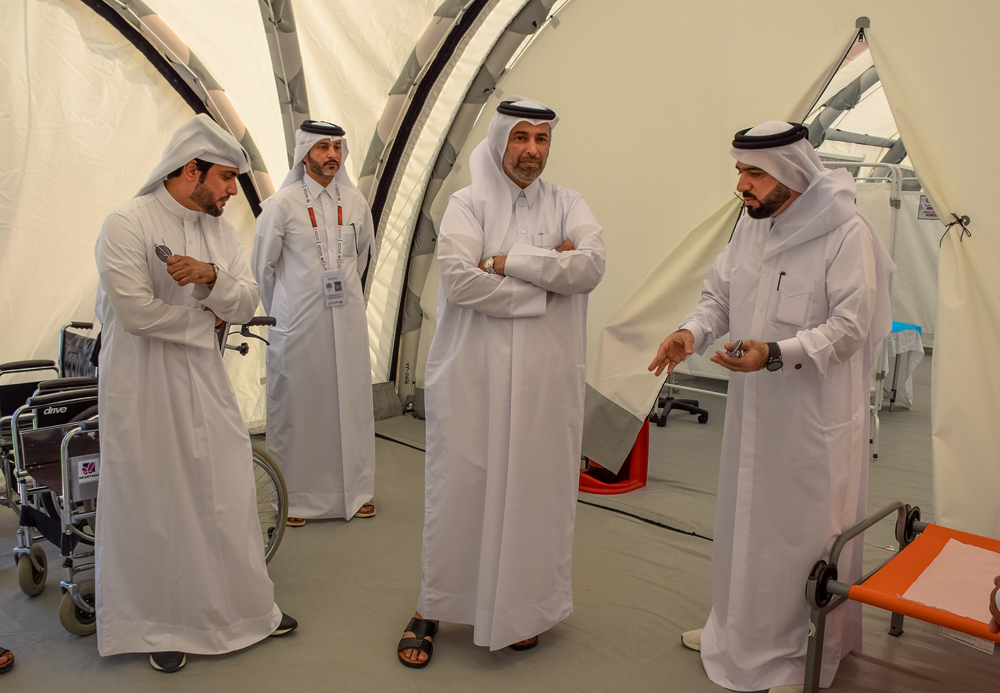 Environment Minister visits DMC-9 | The Peninsula Qatar