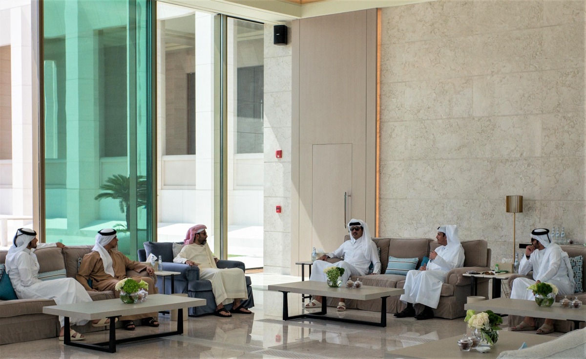 Amir receives UAE National Security Adviser | The Peninsula Qatar