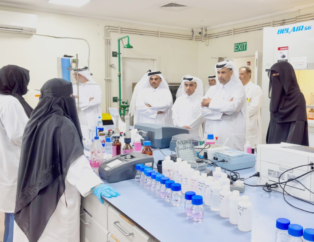 Environment Minister inspects standards of two laboratories | The ...