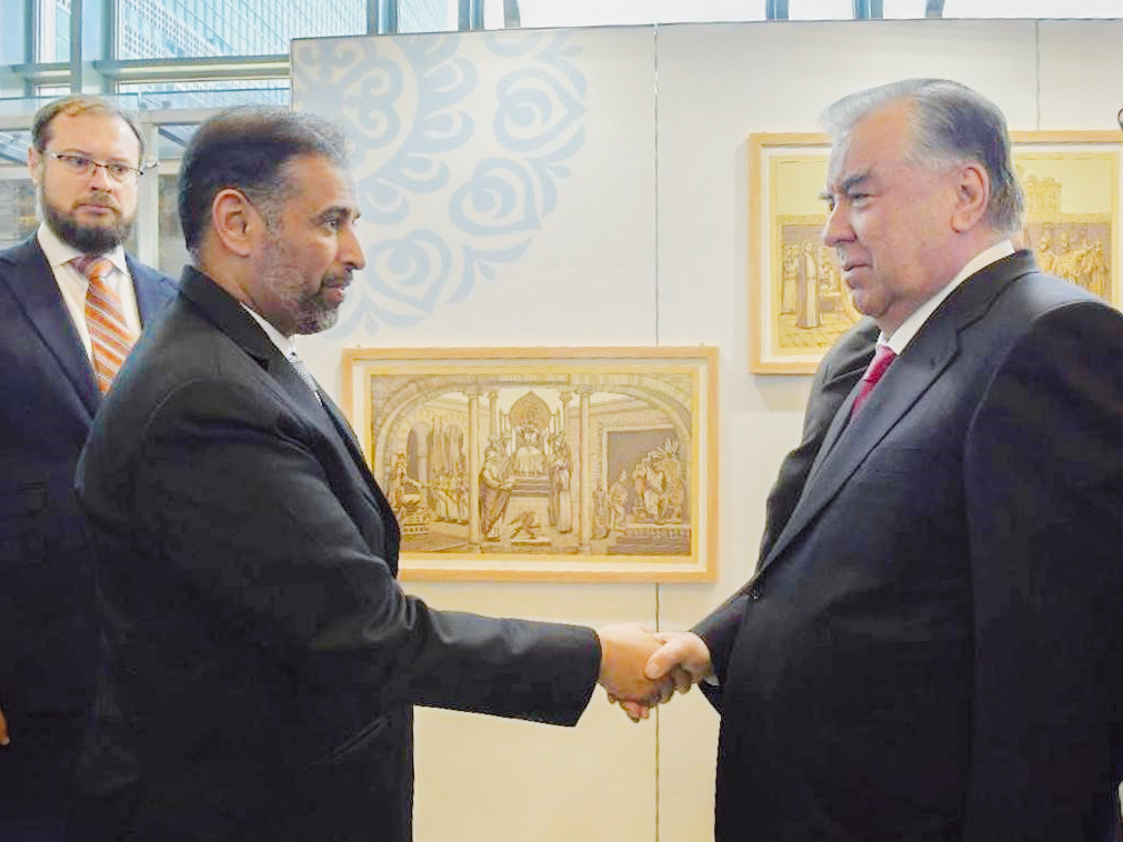 Tajik President meets Minister of Environment and Climate Change | The ...