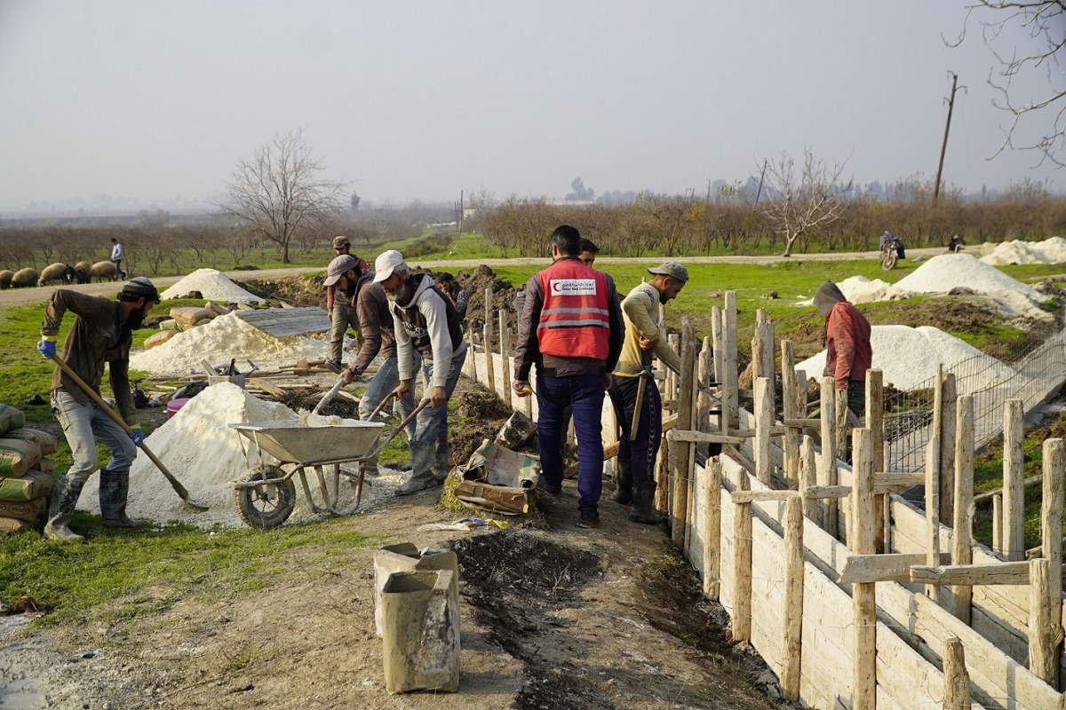 QRCS expands irrigation projects in northern Syria | The Peninsula Qatar