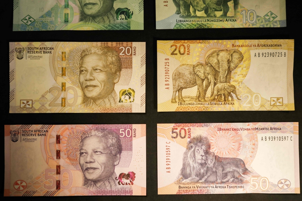 Baby animals join Mandela on environment-themed South African banknotes ...