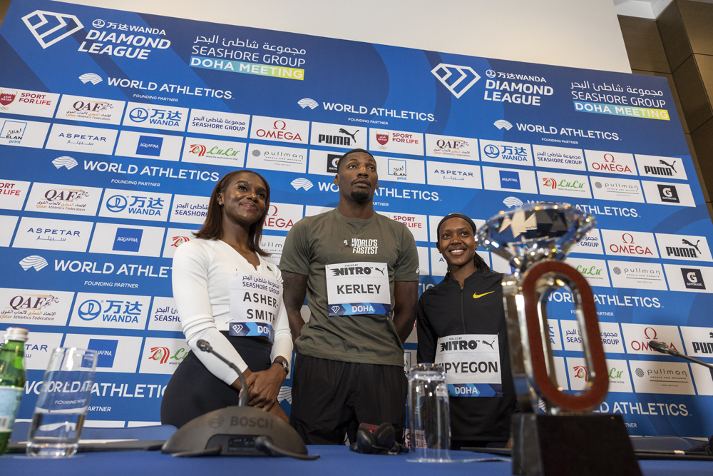 Kerley ready for Doha challenge, Asher-Smith excited | The Peninsula Qatar