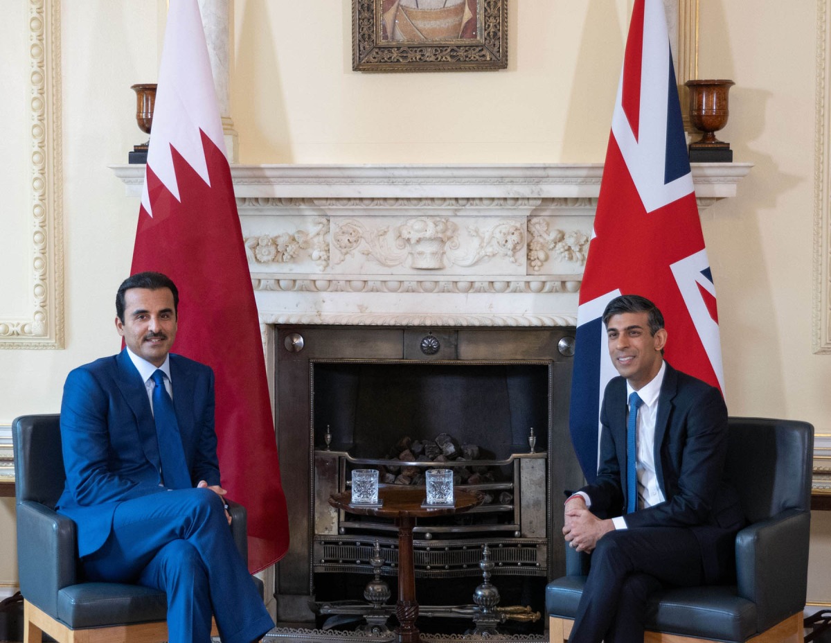Amir, UK Prime Minister, discuss strategic bilateral relations | The ...