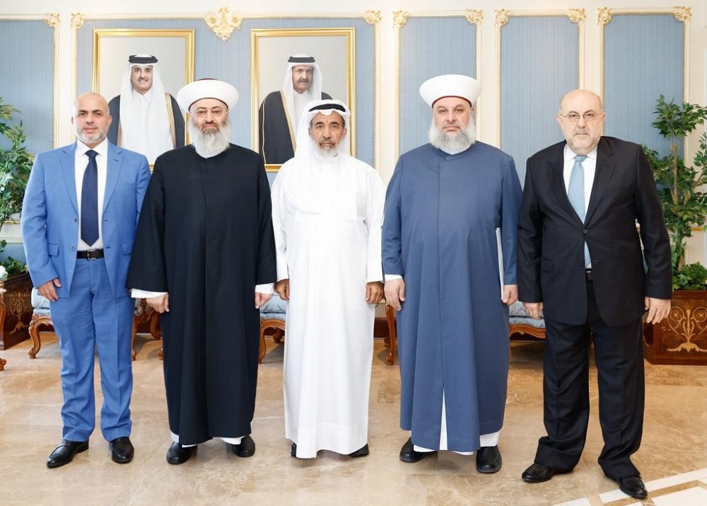 Minister of Awqaf and Islamic Affairs meets Mufti of Akkar in Lebanon ...