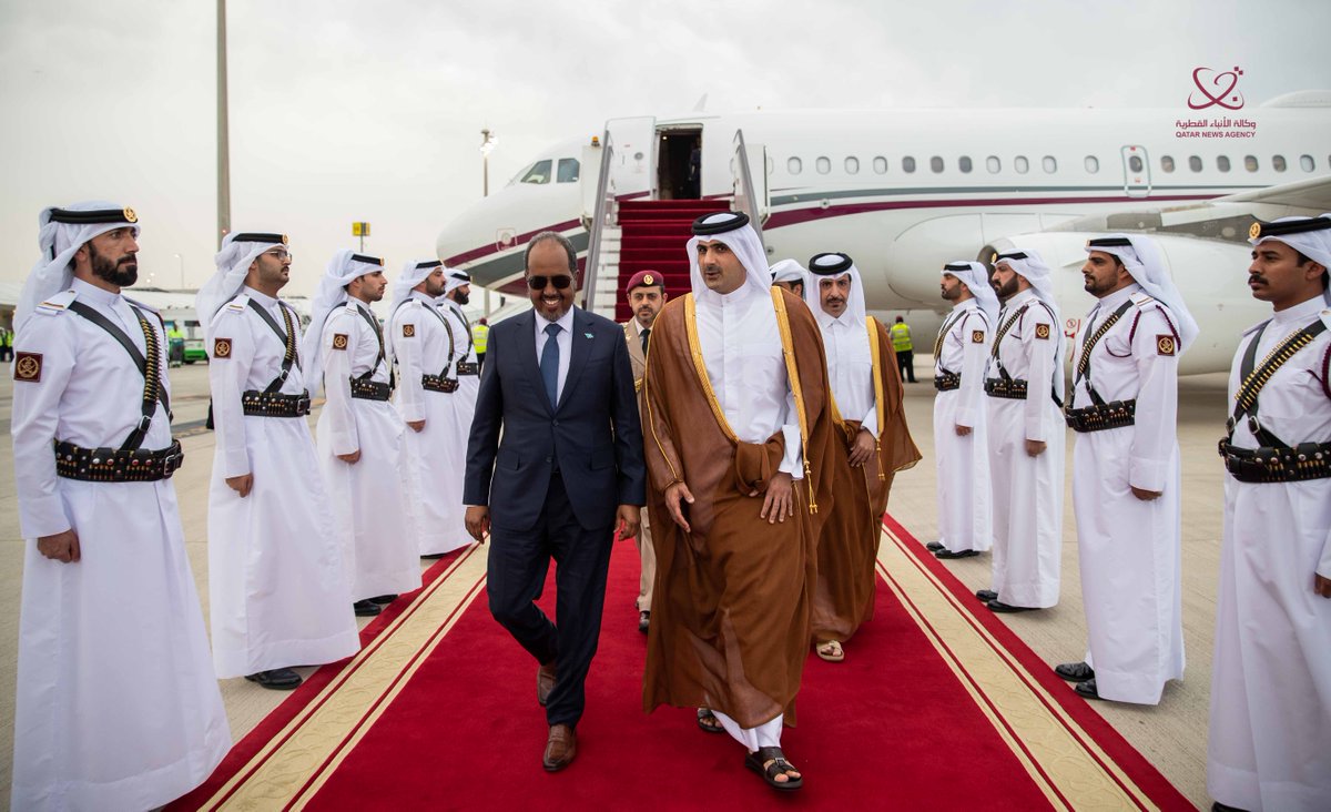 Somali president arrives in Doha | The Peninsula Qatar