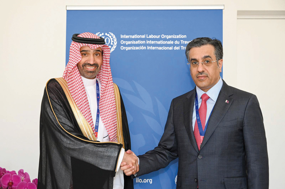 Minister of Labour meets Saudi Minister of Human Resources and Social ...