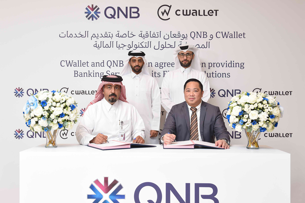 QNB, CWallet sign agreement for banking services | The Peninsula Qatar