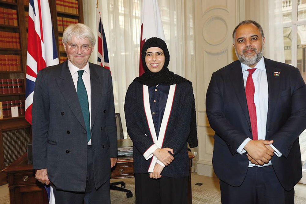 Al Khater meets British Ministers | The Peninsula Qatar