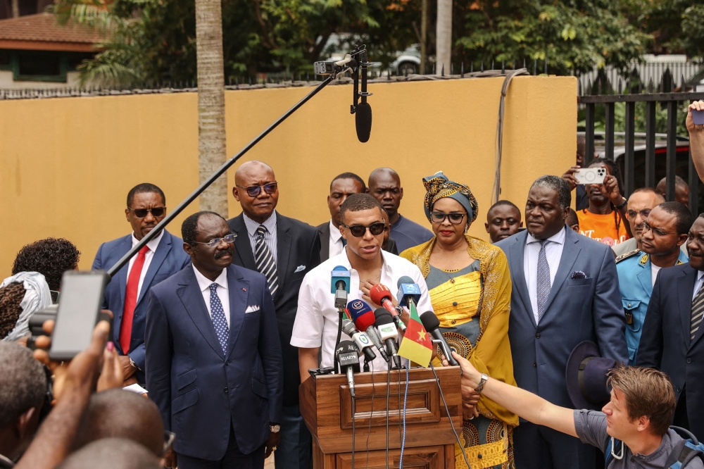 Mbappe visits father's native Cameroon | The Peninsula Qatar