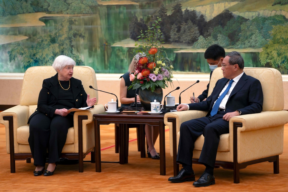 Yellen appeals to China to revive talks and not let technology tensions ...