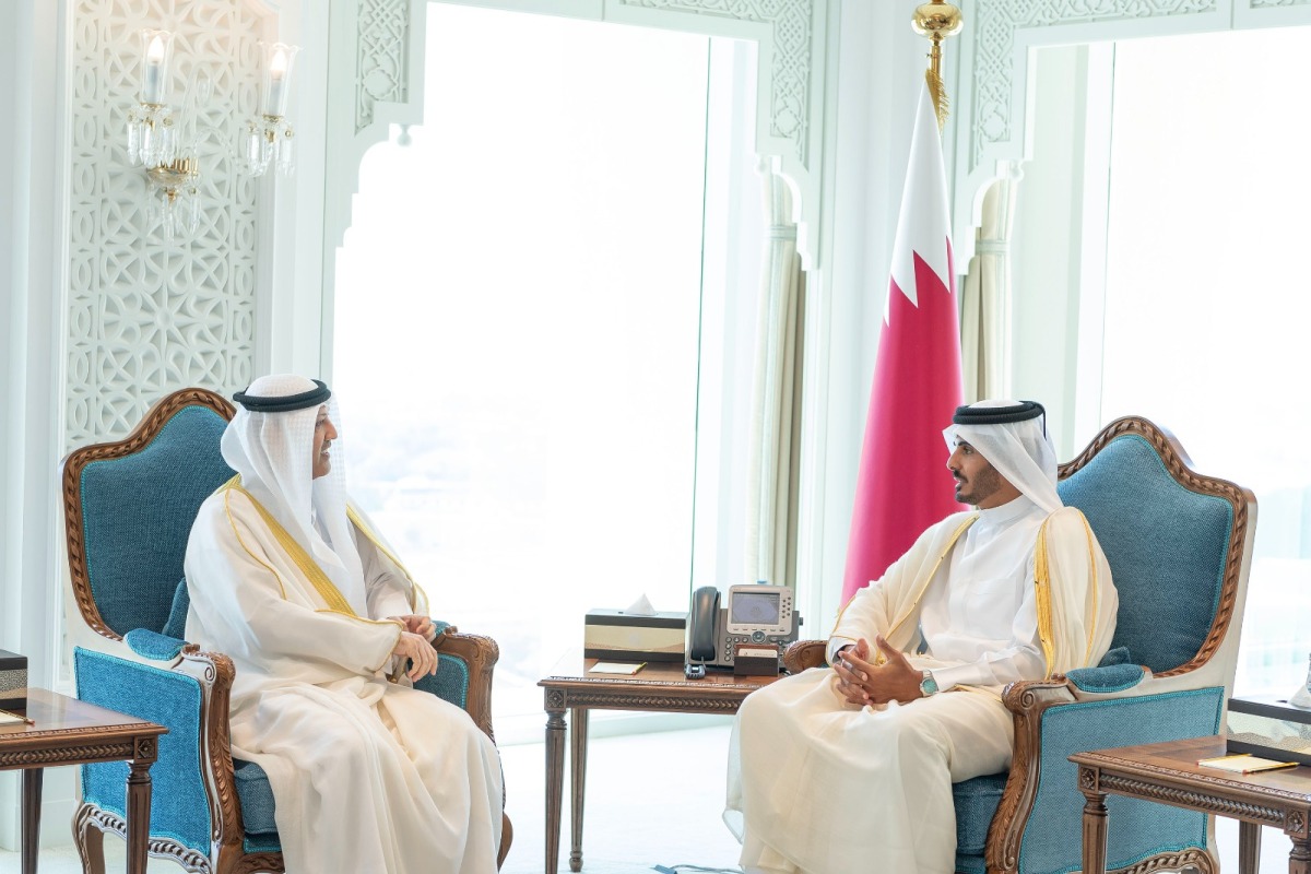 Minister of Interior meets Kuwait's Ambassador | The Peninsula Qatar