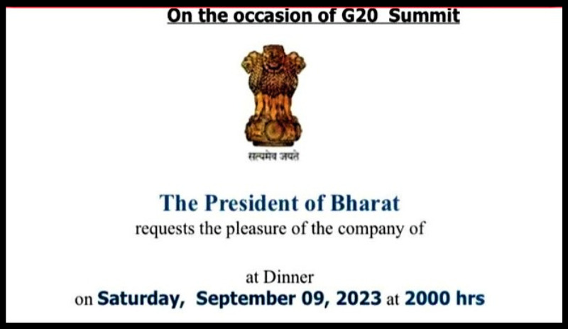 Modi government replaces 'India' with ancient name 'Bharat' in G20 ...