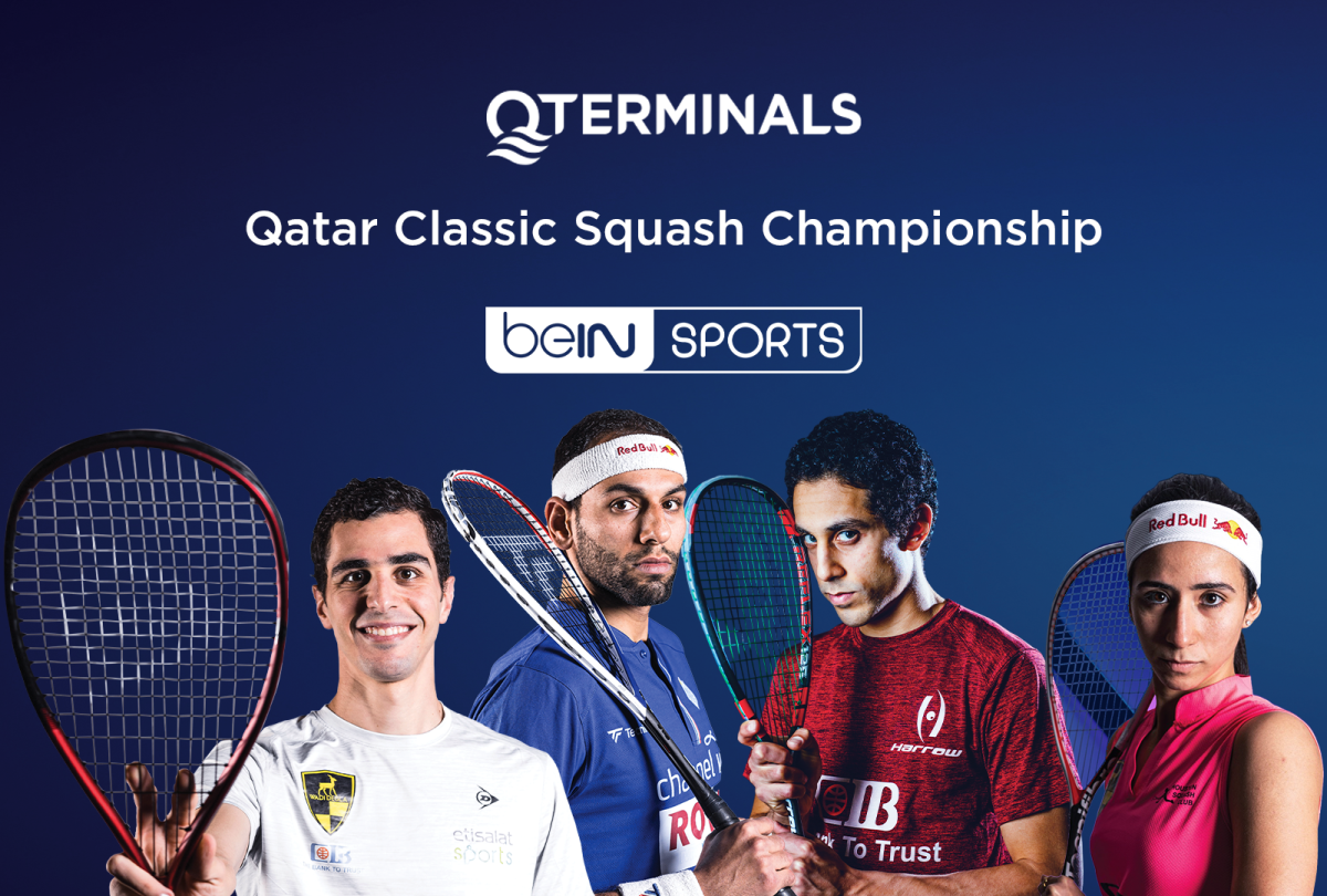beIN SPORTS secures media rights for QTerminals Qatar Classic Squash ...