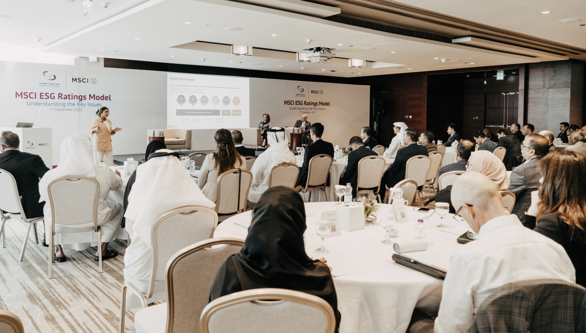 QSE and MSCI host ‘explainer’ seminar for ESG ratings | The Peninsula Qatar