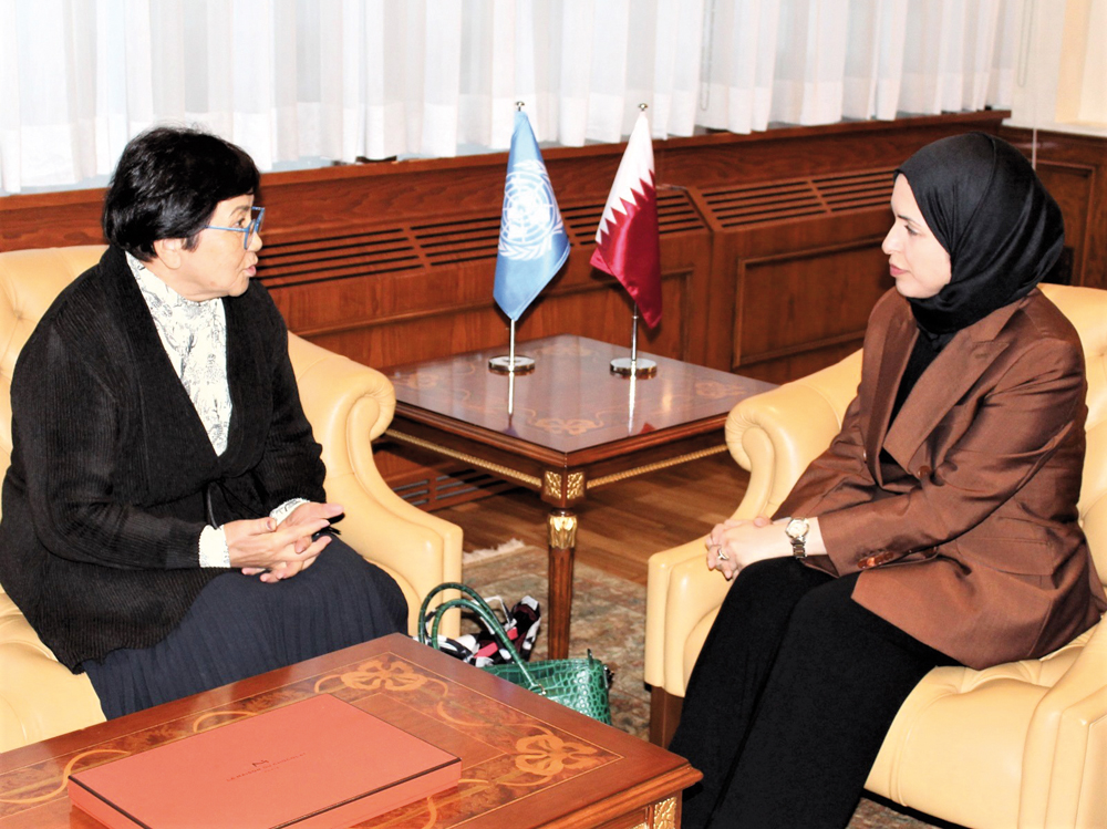 Qatar’s envoy to UN meets UN Sec-Gen’s Special Representative for ...
