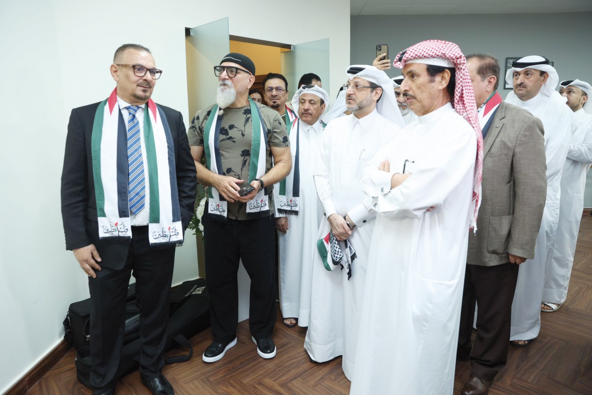 Qatar Press Center hosts exhibition on steadfastness of Palestinians ...