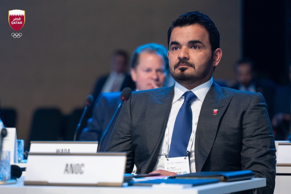 Sheikh Joaan attends 141st International Olympic Committee session ...