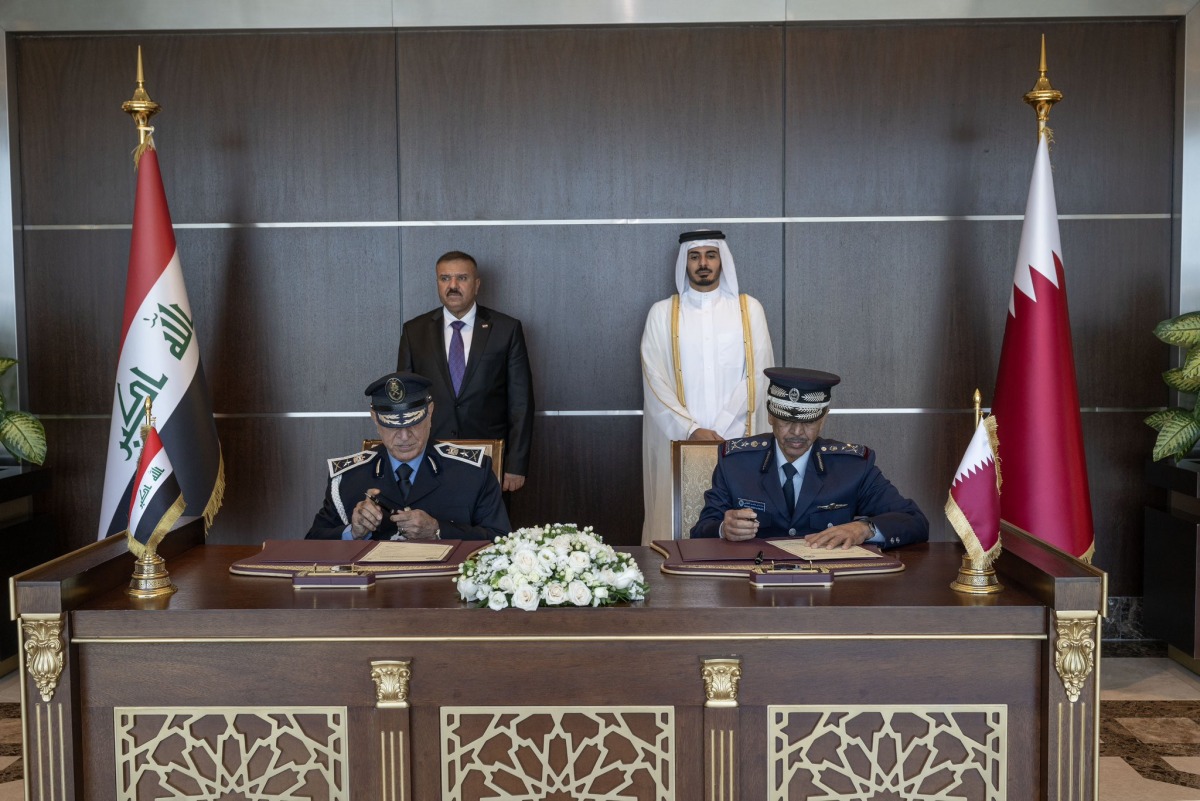 Minister of Interior meets with Iraqi counterpart | The Peninsula Qatar