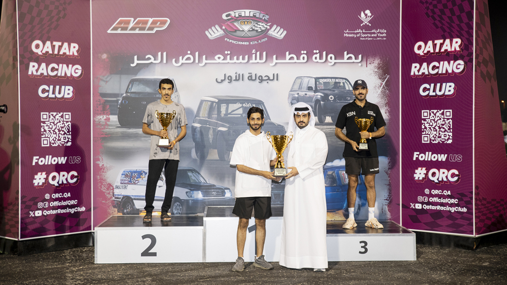 Sheikh Jabor crowns Qatar 4X4 Freestyle Drifting champions | The ...