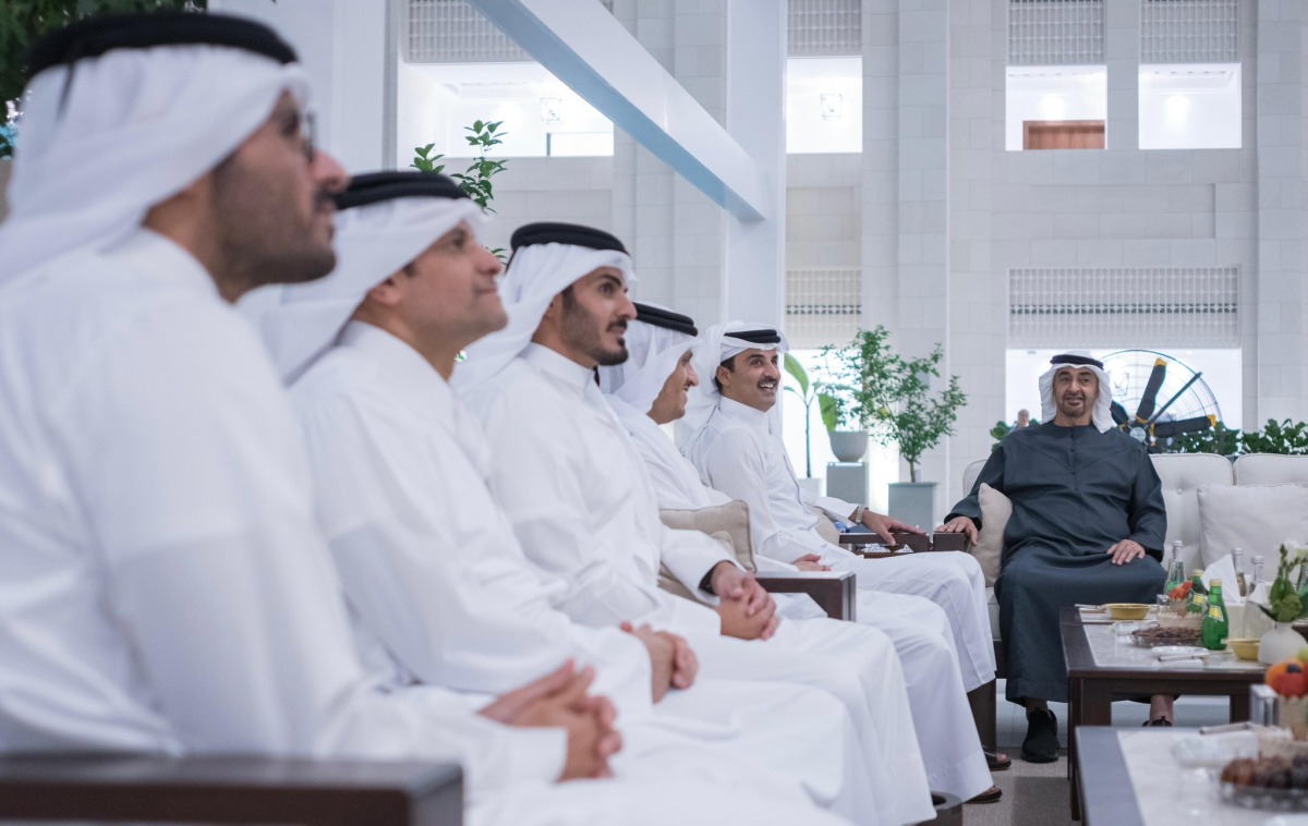 Amir: Talks with UAE president focused on intensifying efforts to end ...