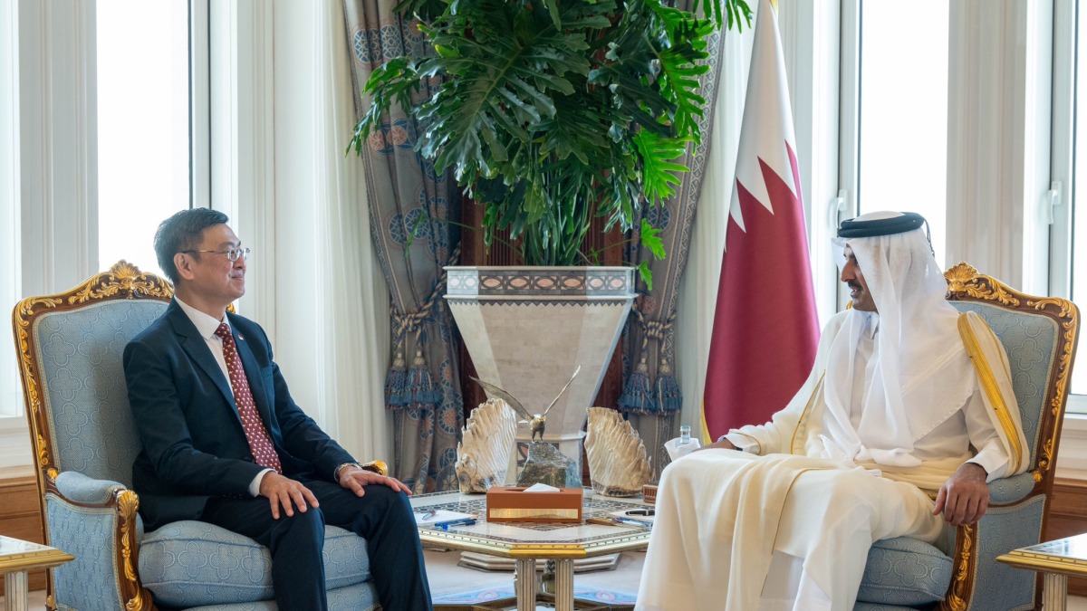 Amir receives credentials of six new ambassadors to Qatar | The ...