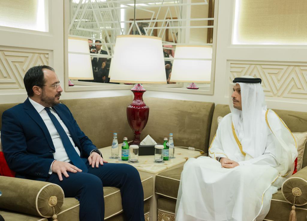 President of Cyprus receives Prime Minister | The Peninsula Qatar