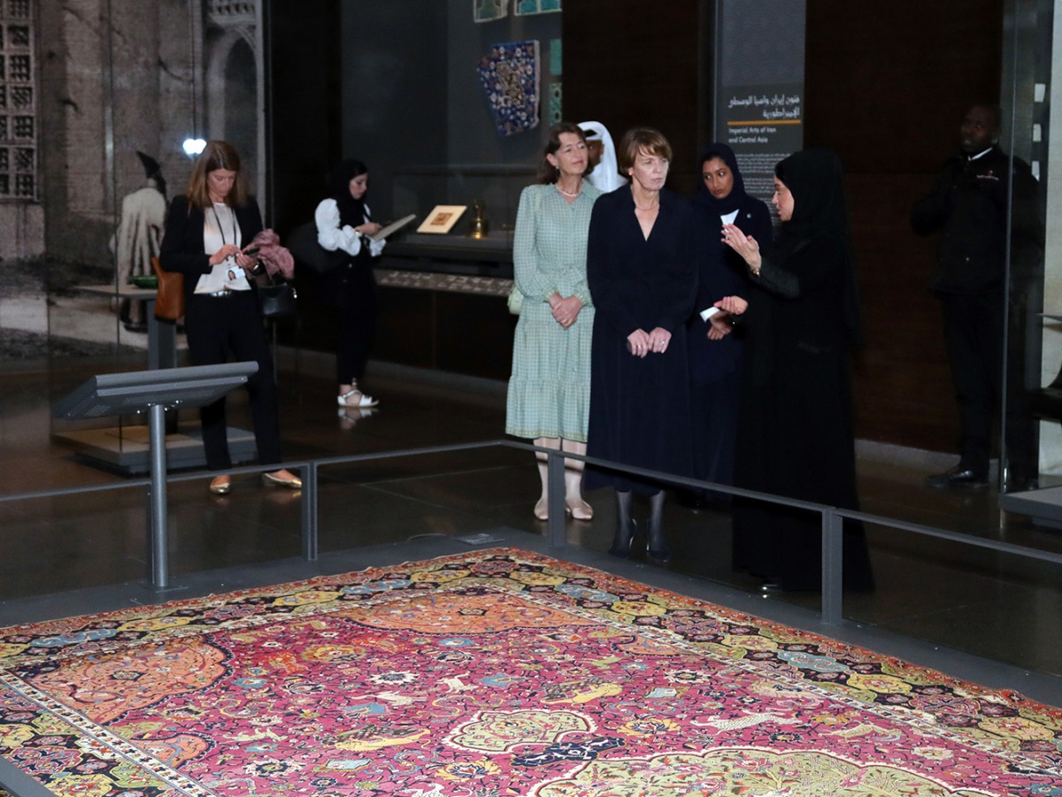 Germany's First Lady visits Museum of Islamic Art | The Peninsula Qatar