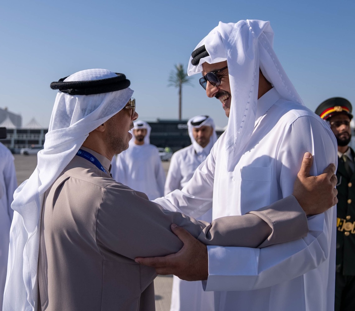 Amir arrives in Dubai | The Peninsula Qatar