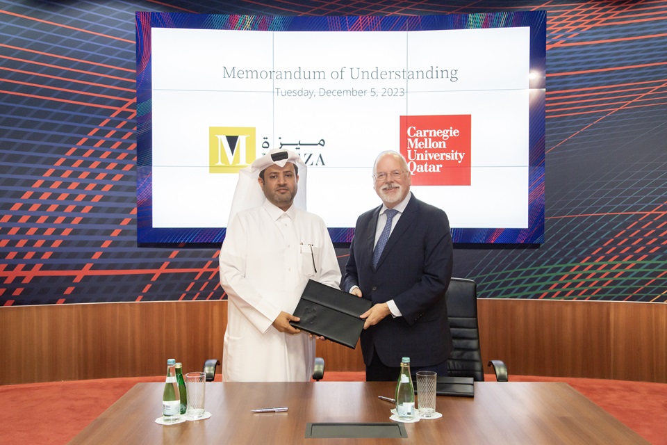Carnegie Mellon Qatar and MEEZA sign memorandum of understanding | The Peninsula Qatar