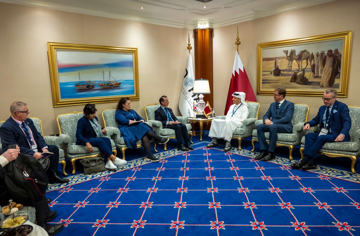 Prime Minister meets UK Parliament Delegation | The Peninsula Qatar