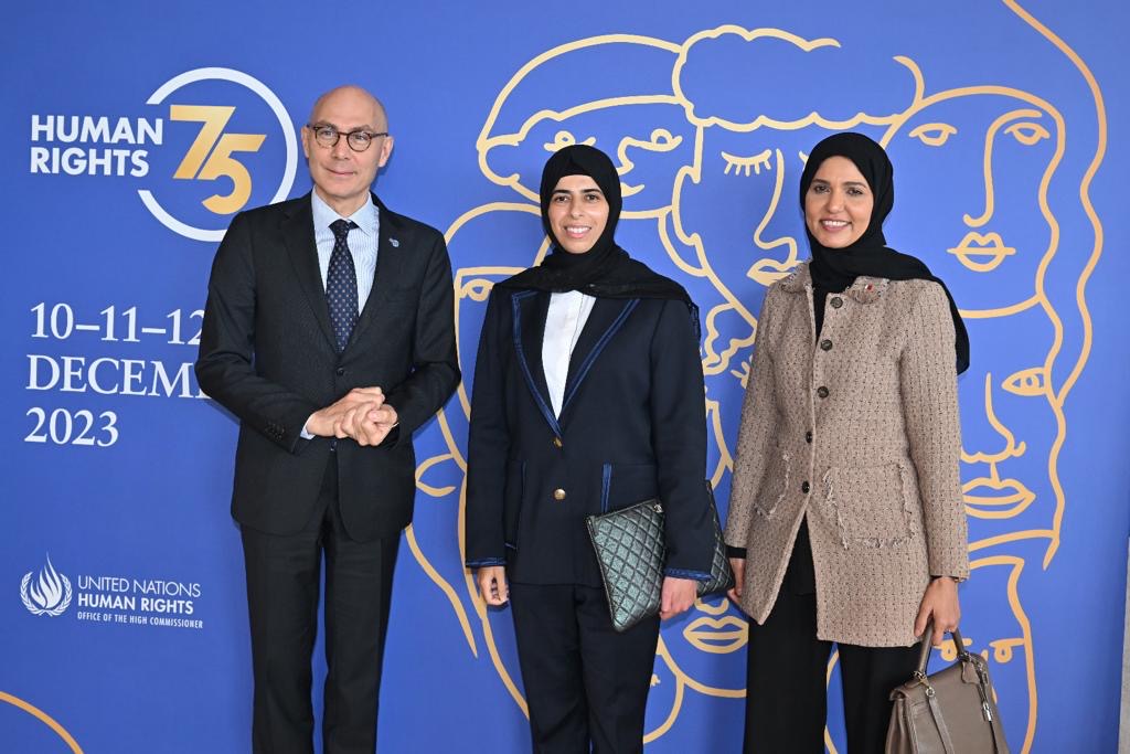 Al Khater discusses Gaza issues with UN High Commissioner for Human ...