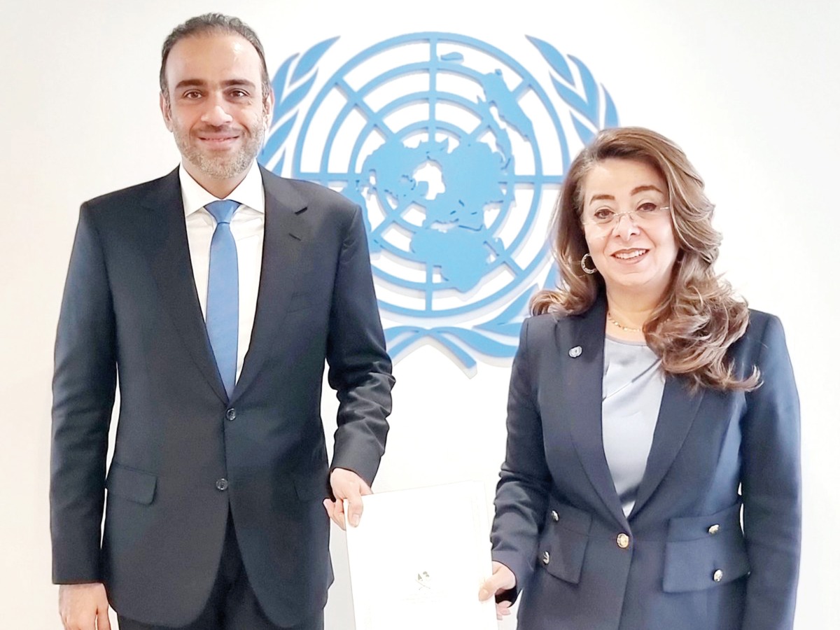 Director-General of UNOV receives credentials of Qatar’s envoy | The ...