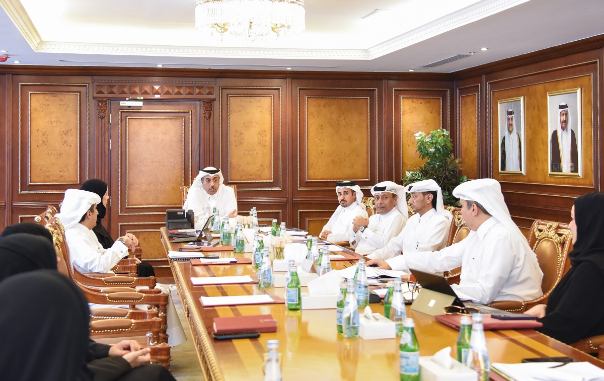 Labour Minister presides at Jusour board meeting | The Peninsula Qatar