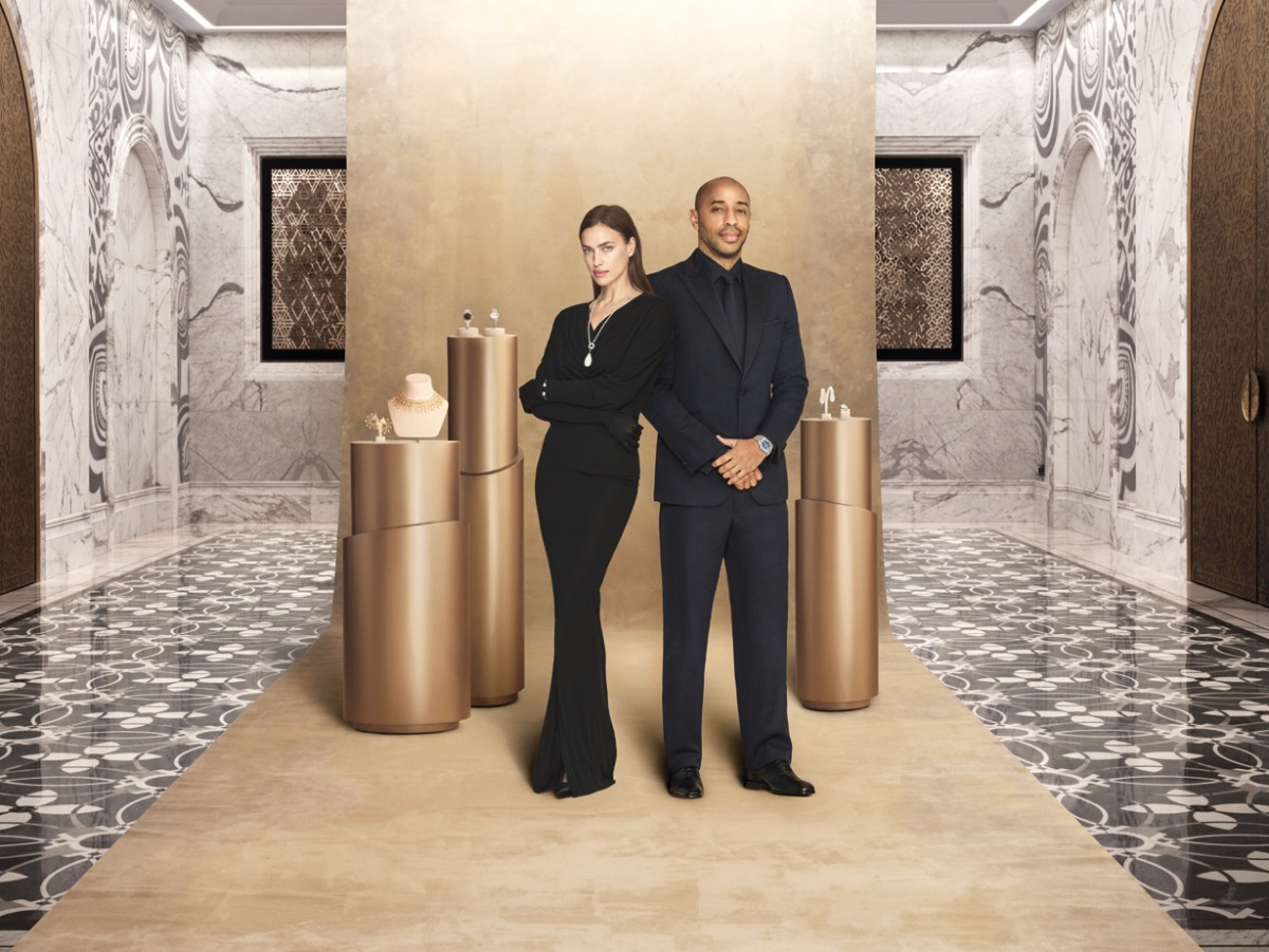 Irina Shayk, Thierry Henry star in campaign for DJWE | The Peninsula Qatar