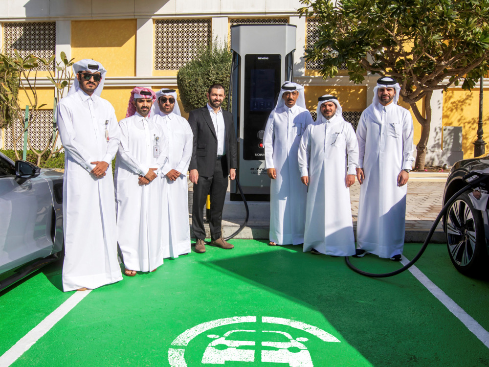 UDC unveils seven new EV chargers and Qatar’s first electric patrolling ...