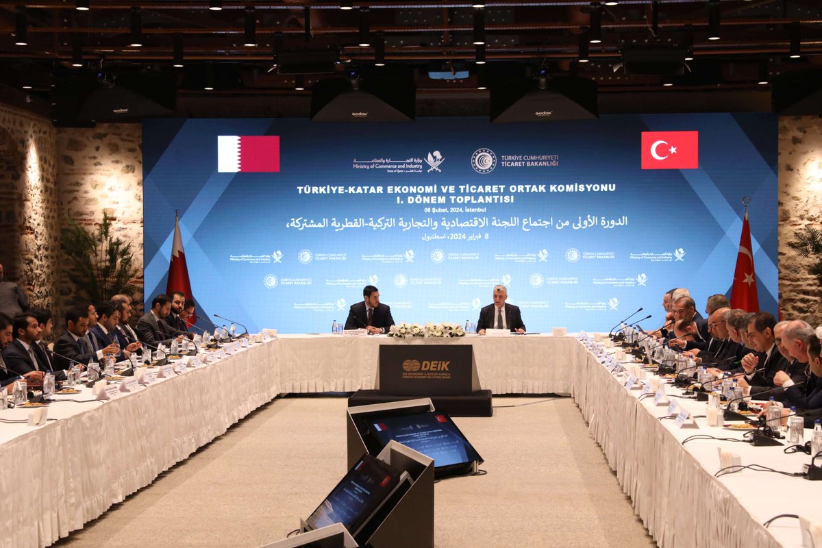 Qatar-Turkiye Joint Economic and Trade Commission holds inaugural session in Istanbul | The ...