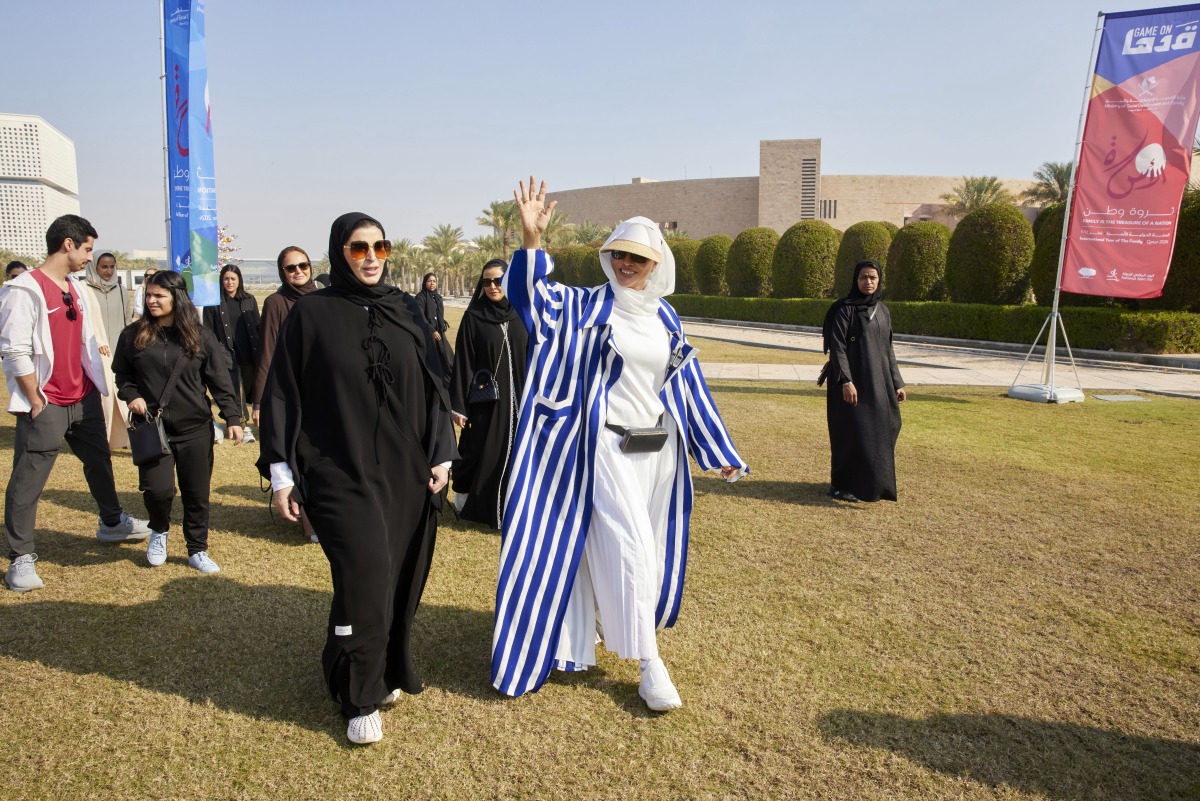 Sheikha Moza attends Qatar Foundation’s National Sport Day activities ...