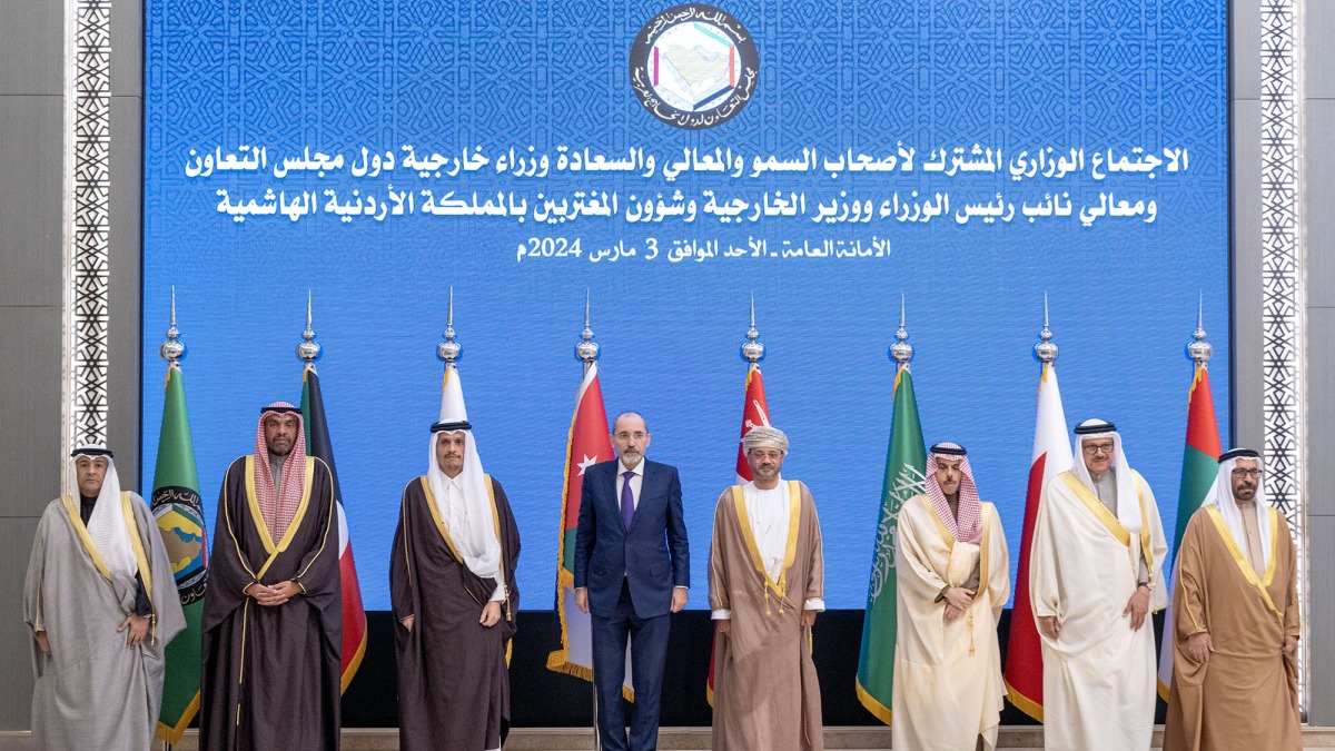 Prime Minister chairs GCC-Jordan ministerial meeting | The Peninsula Qatar