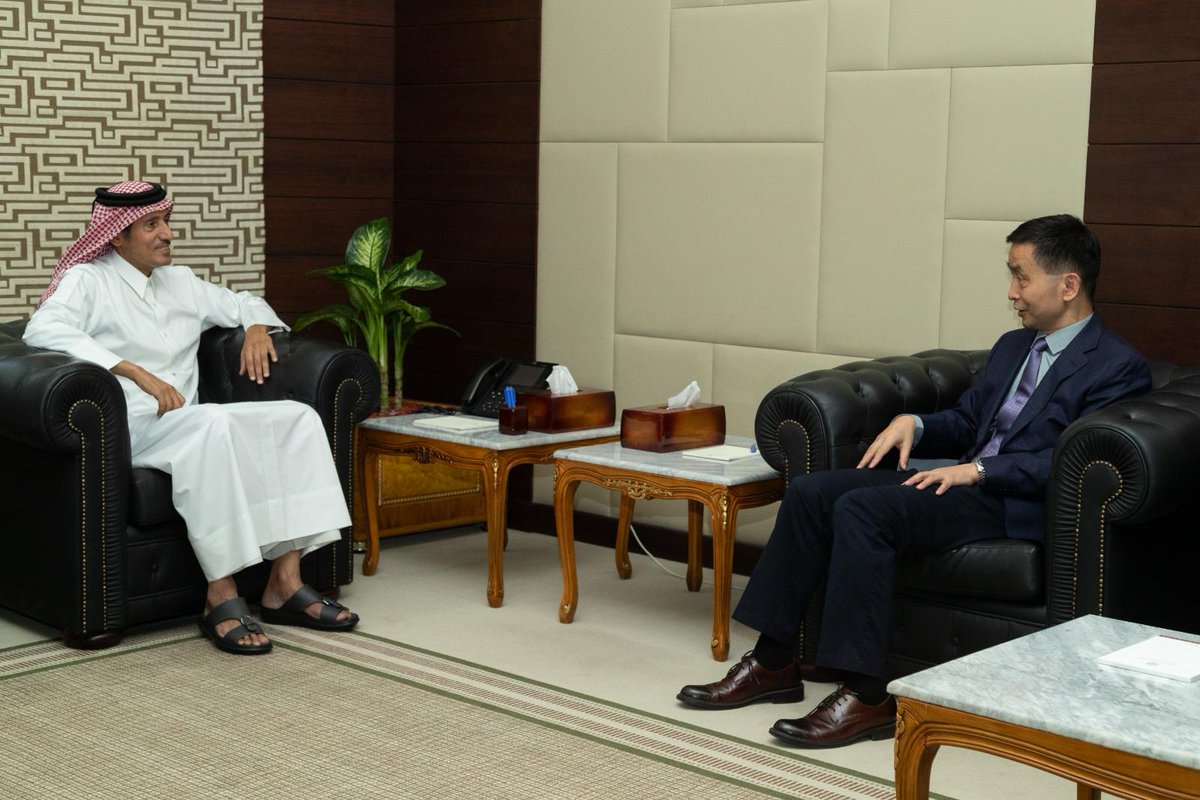 QMC Chairman meets Ambassador of China | The Peninsula Qatar
