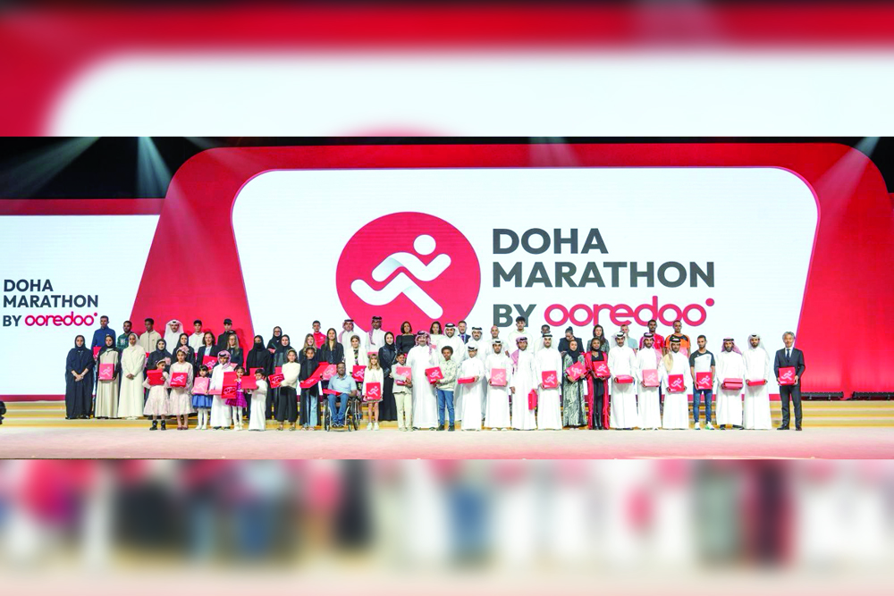 Ooredoo celebrates Doha Marathon winners | The Peninsula Qatar
