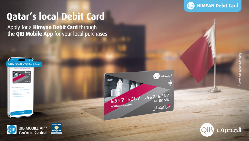 QIB launches Himyan National Debit Card | The Peninsula Qatar